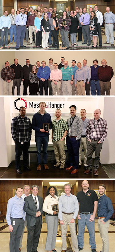 Mason & Hanger Announces Employee Awards